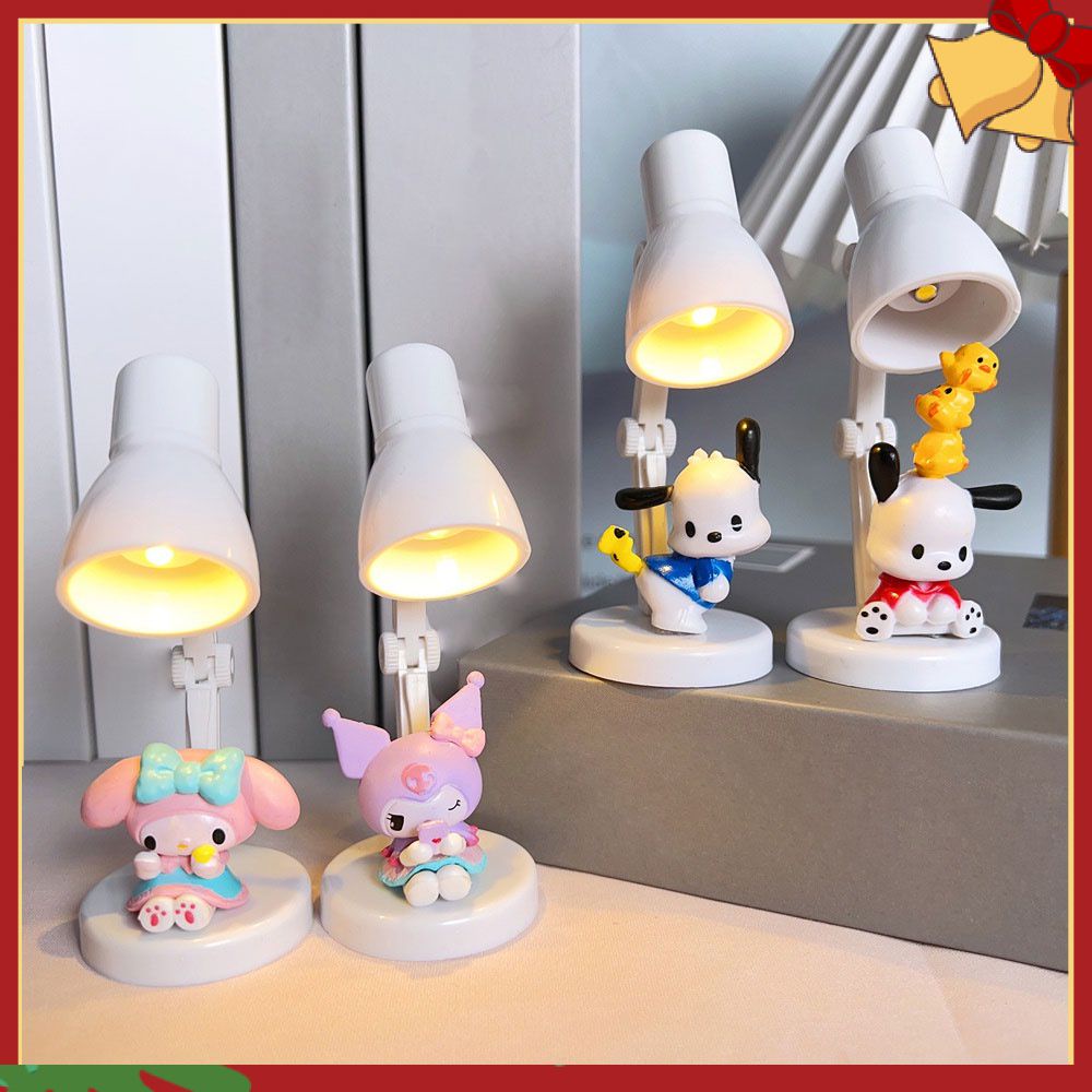 Sanrio LED Night Light Cute Mini Cartoon Kuromi Melody Pochacco Small ...