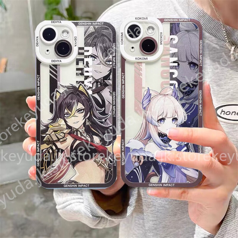 Game Genshin Impact Navia Nahida Charlotte Kokomi Couple Soft Phone ...