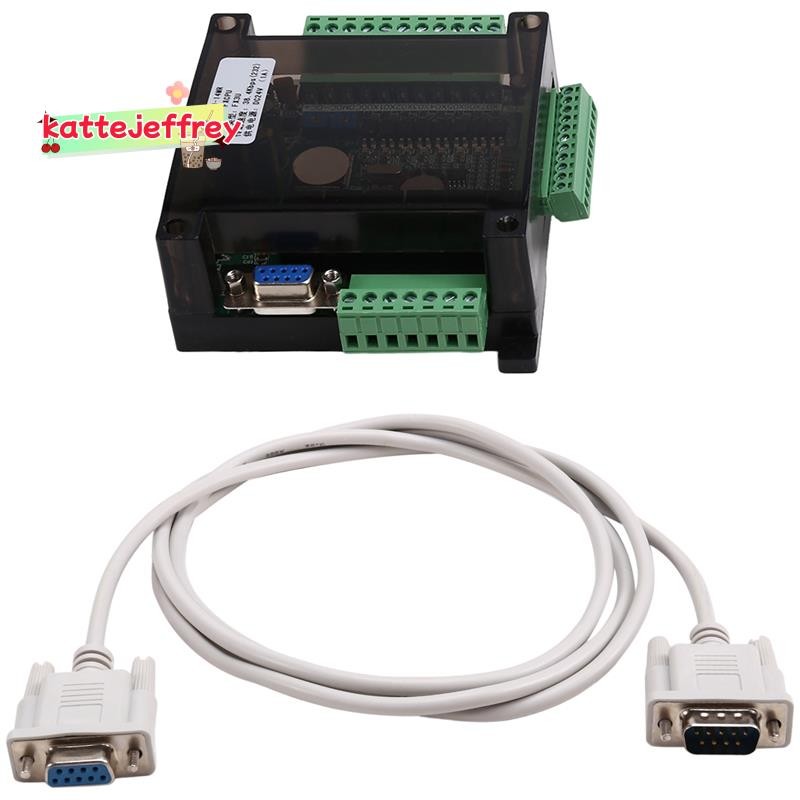 FX3U 14MR 6AD 2DA RS485 8 Input 6 Relay Output 6 Analog Input 2 Analog (0-10V) Output PLC ...