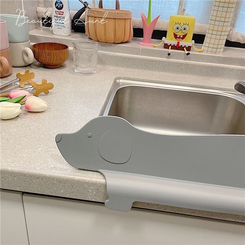 Dishwasher Kitchen Water Barrier Water-blocking Dish-washing Trough ...