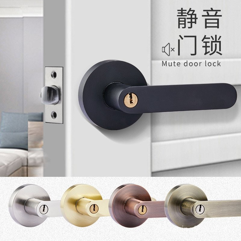 Sg [Praise Rate Super 99% Same Style] Silent Room Door Lock Spherical ...