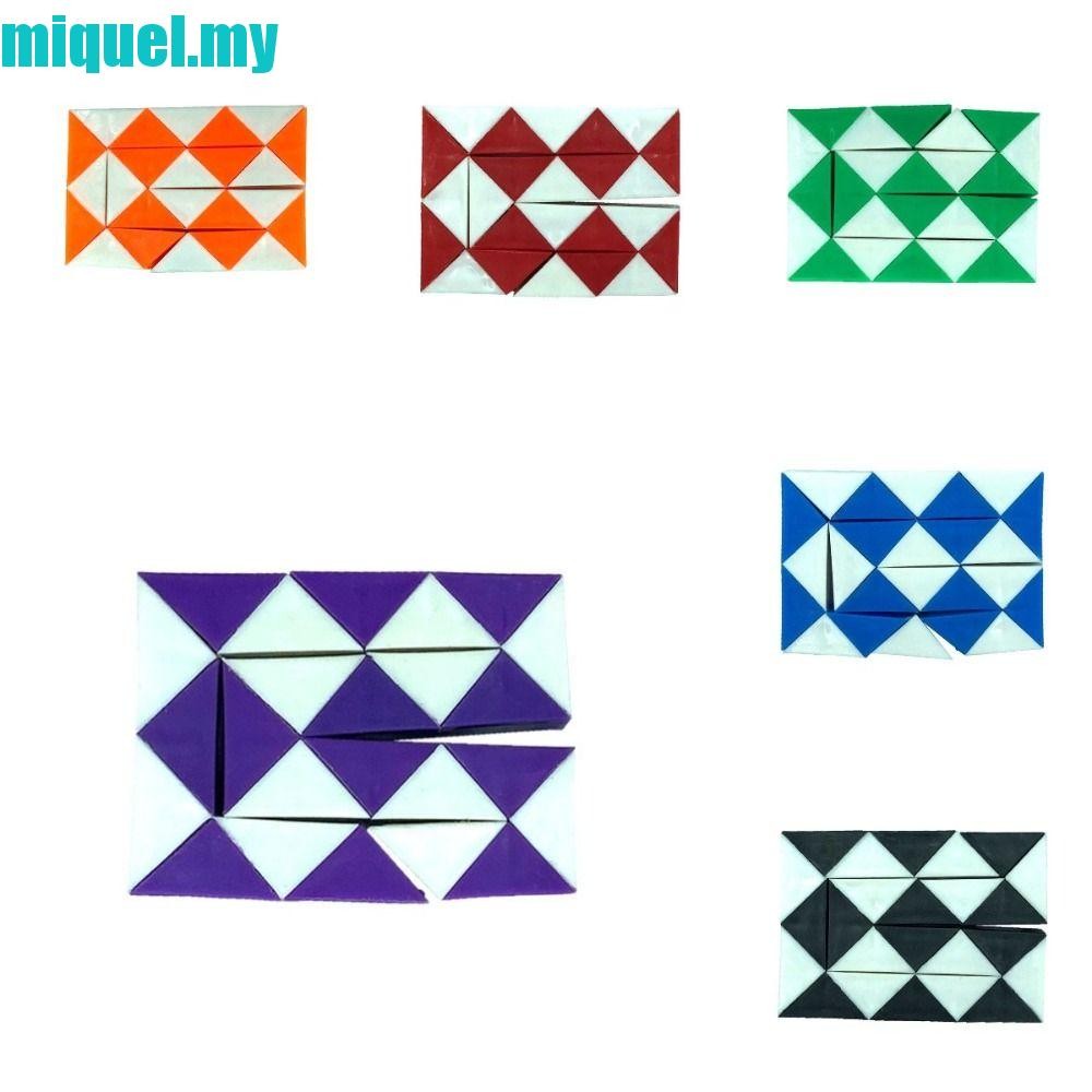 MIQUEL 24 Speed Magic Snake Ruler, Transformable Cube Special Shape ...