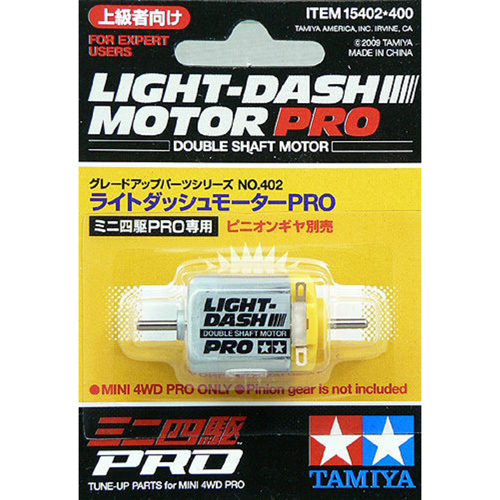 Tamiya 15402 Mini 4WD Light Dash Motor PRO (Double Shaft Motor ...