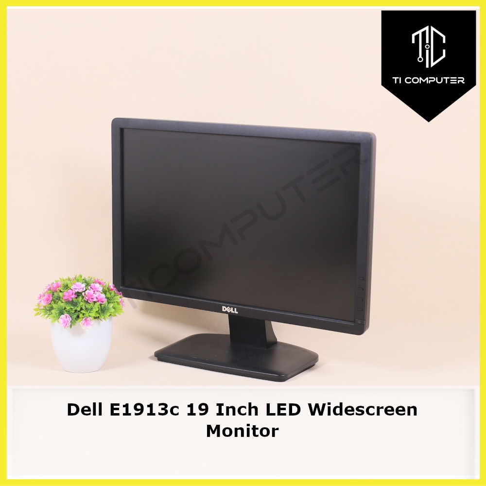 Dell E1913c 19 inch LED Widescreen Refurbished Monitor | Shopee Malaysia