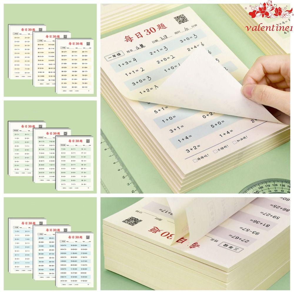 VALENTINE1 3books/set Mathematics Workbooks, Quick Calculation 30 ...