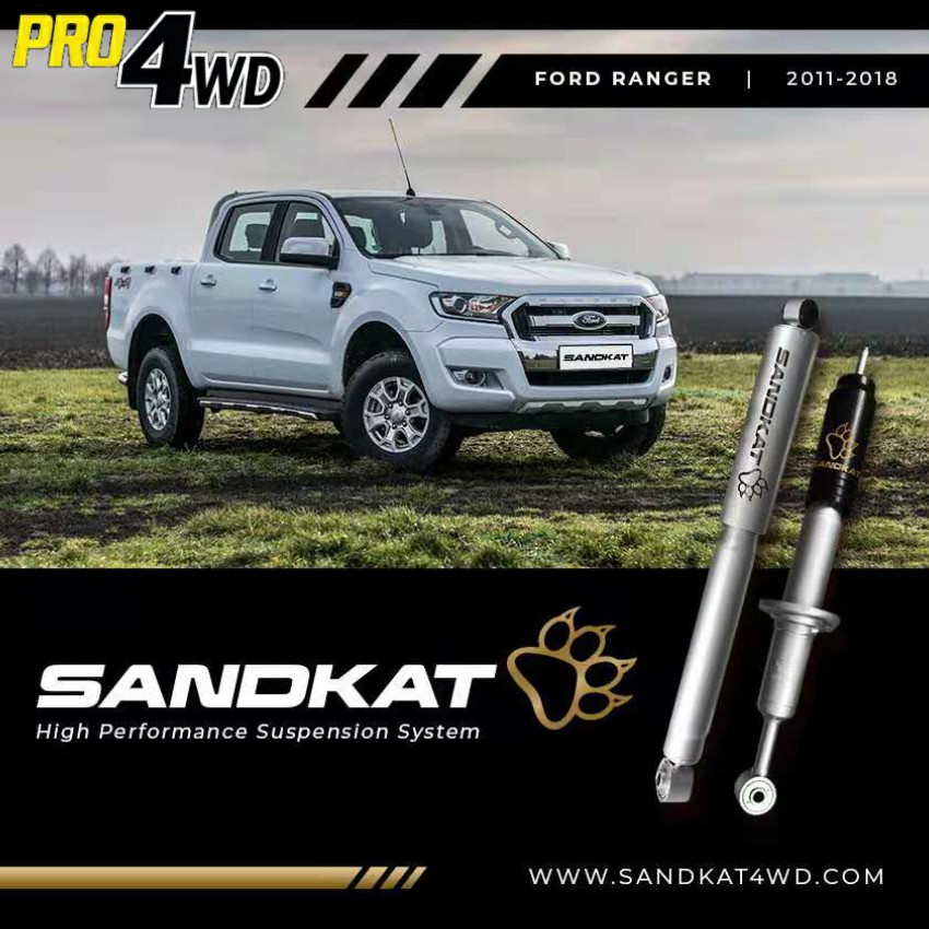 Sandkat 4x4 For Ford Ranger T6 / T7 / Mazda BT50 2011+ Nitrogas Type ...