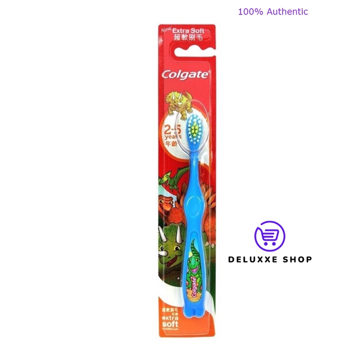 Colgate Kids Dinosaur Toothbrush 2-5 Years (Extra Soft) | Shopee Malaysia