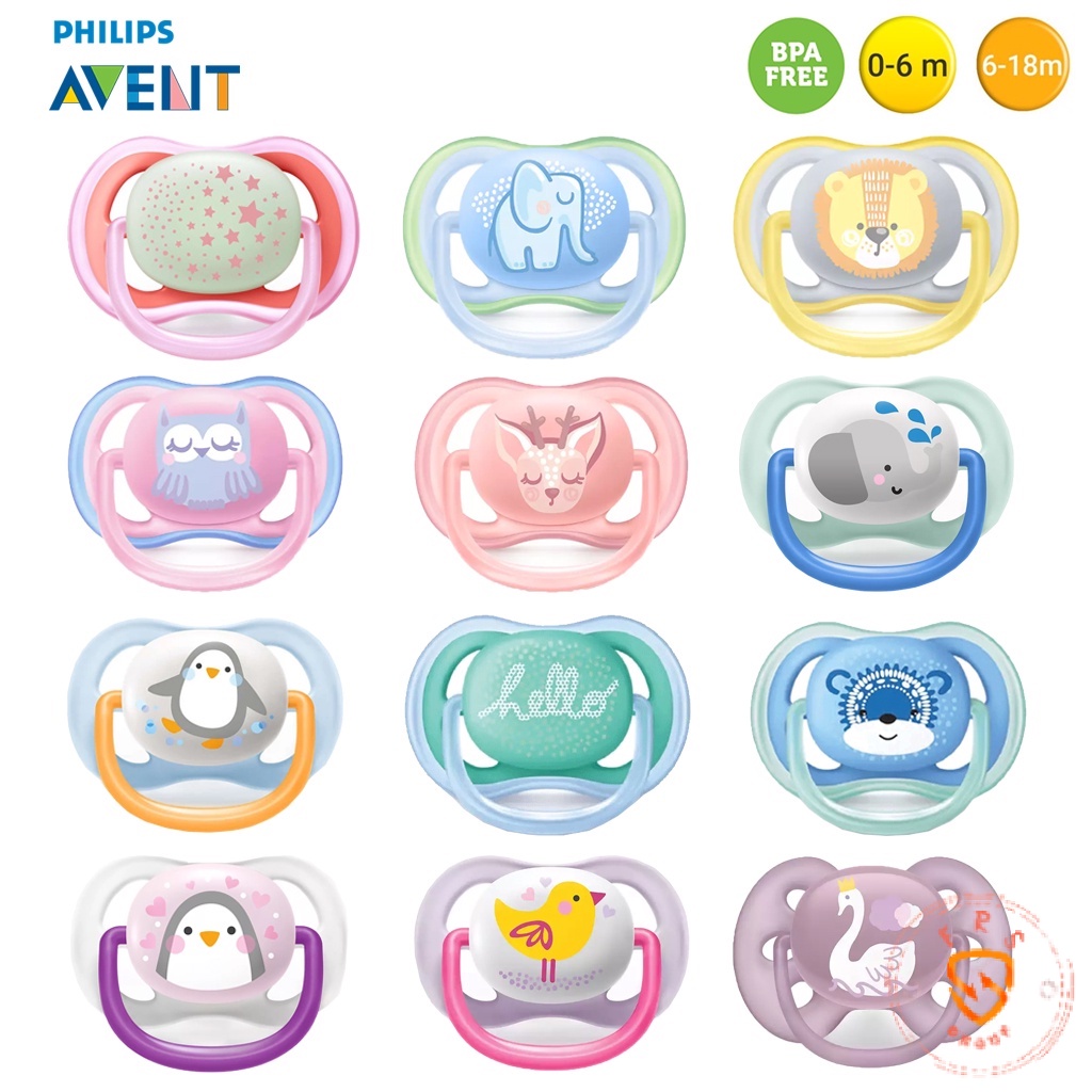 Philips Avent Ultra Soft / Ultra Air / Classic Orthodontic Soother ...