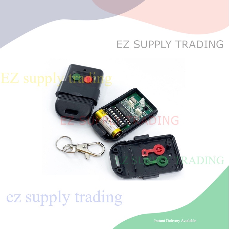LIVE AutoGate Remote Control 433Mhz DIP Switch Auto Gate Controller ...