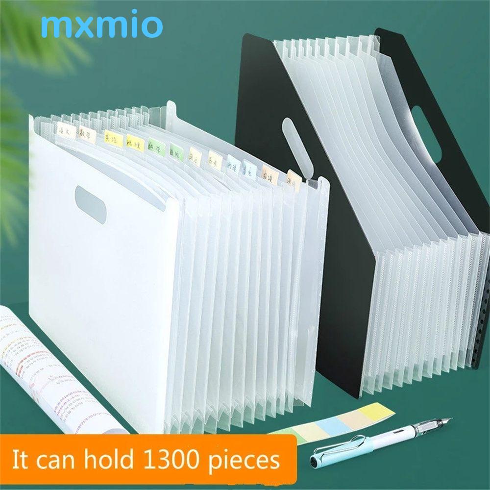 MXMIO Expanding File Folder Portable School Supplies Vertical Multi ...