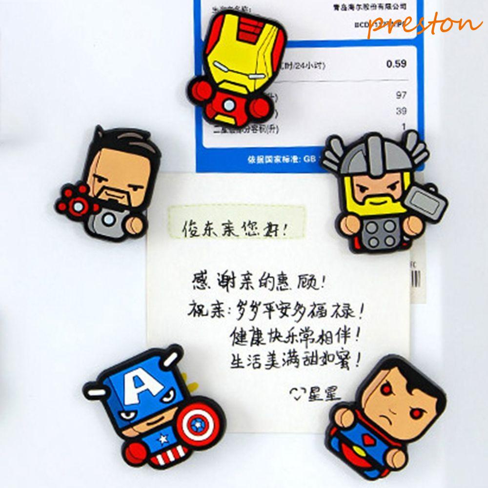 PRESTON Fridge Sticker Marvel Superheroes Spider-man Refrigerator ...