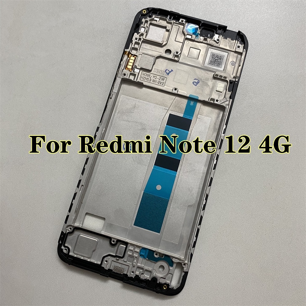 For Xiaomi Redmi Note 12 4G 23021RAAEG 23021RAA2Y LCD Front Frame ...