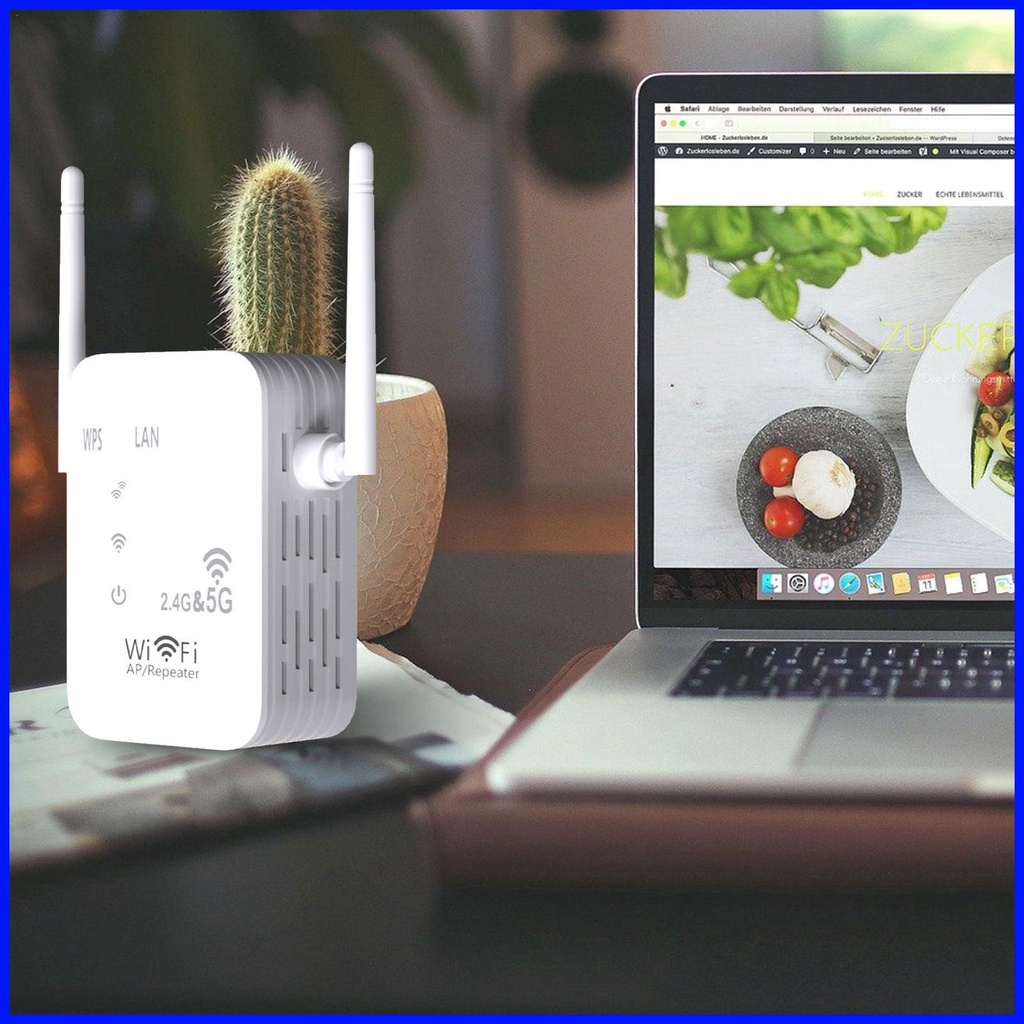 Wifi Booster 5G Wifi Booster And Signal Amplifier 1200M Wireless Wifi ...