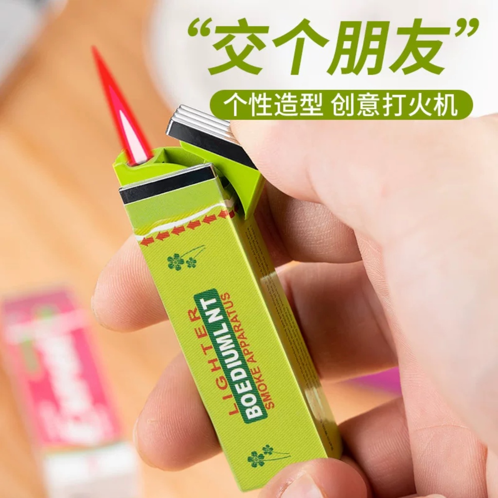 Creative Design Chewing Gum Jet Flame Lighter | Shopee Malaysia