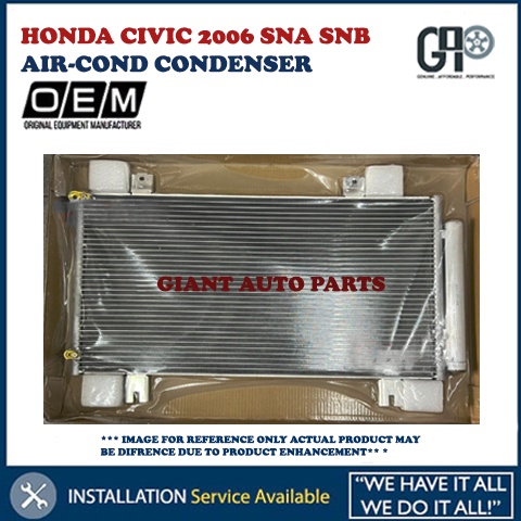 HONDA CIVIC 2006 SNA SNB AIR COND AIR-COND CONDENSER CONDENSOR | Shopee ...