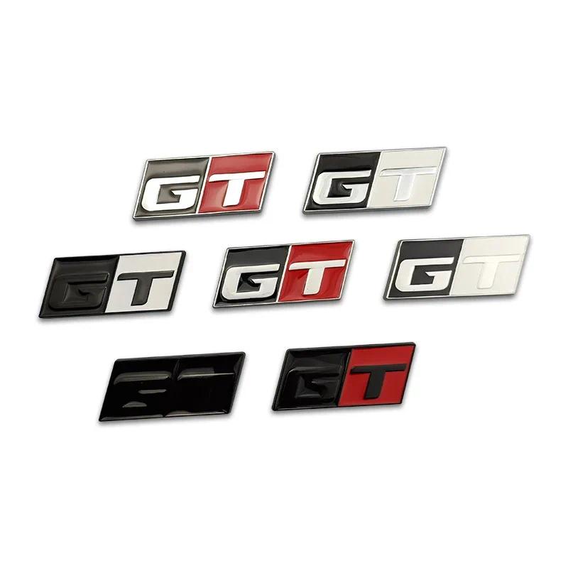 GT Logo Car Front Grille Emblem Sticker for KIA Ford Honda Hyundai VW ...