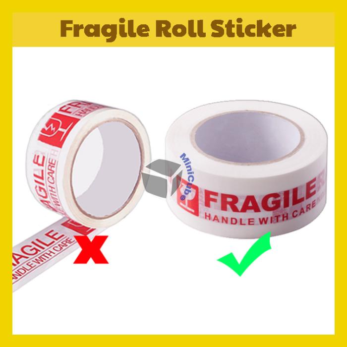 Fragile OPP Tape Roll Sticker Label | Shopee Malaysia