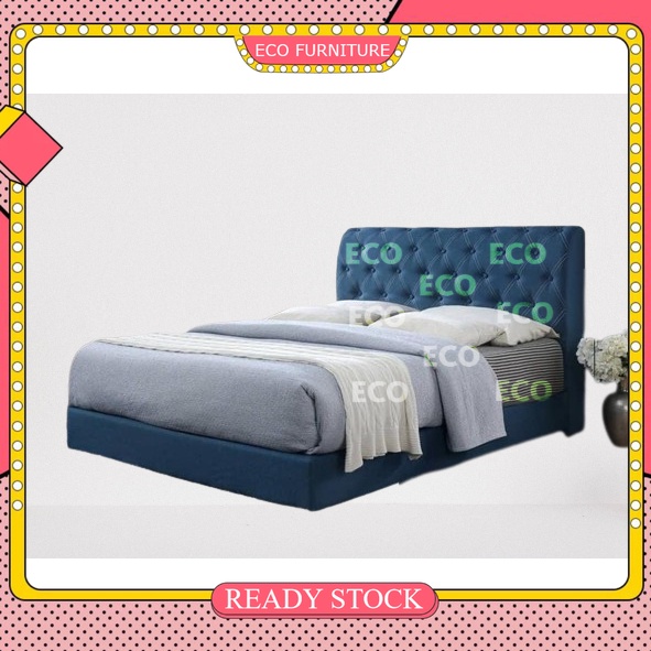 Divan Katil Single / Super Single / Queen / King Bed Katil Kain Tambah ...