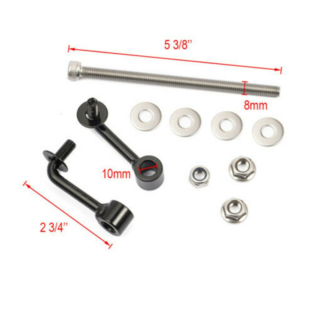 2" Motorcycle Gas Fuel Tank Lift Risers kit For Harley Davidson ...