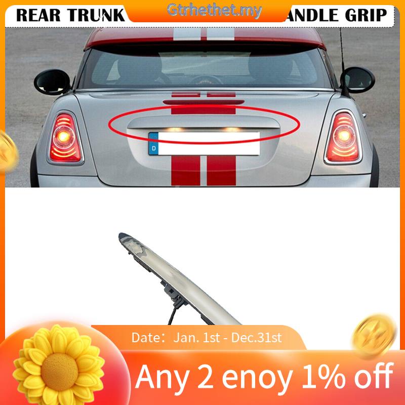 GT-51137074020 Touring Boot Trunk Lid Rear Handle Grip for BMW Mini 5 ...