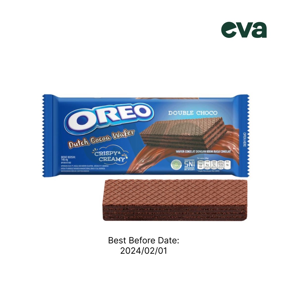 OREO DUTCH CHOCO WAFER - DOUBLE CHOCO 140.4G | Shopee Malaysia