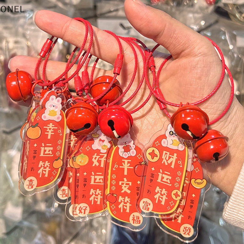 on 2024 Dragon Year Keychain Cute Cartoon Lucky Dragon Keyring Creative ...