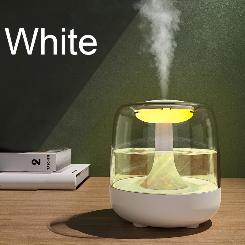 460ml Air Humidifier With Light Ultrasonic Purifier LED Aromatherapy Oil Charger Three Colours ...