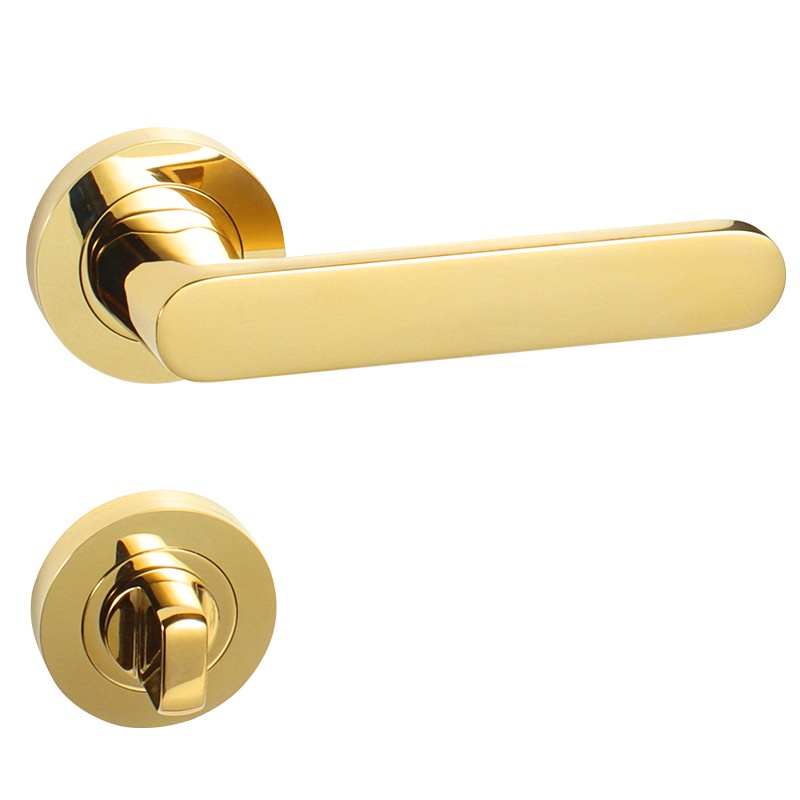 Invisible Door Lock Zinc Alloy Single-Sided Lock Hidden Indoor Bedroom ...