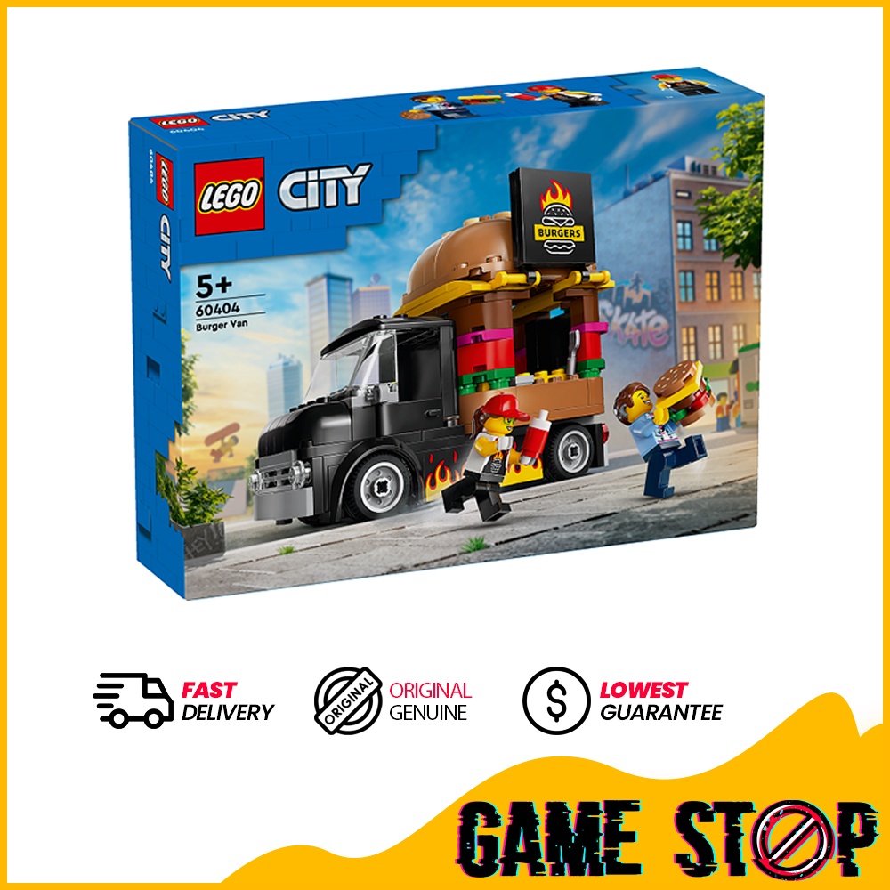 Lego 60404 City Great Vehicles Burger Truck | Shopee Malaysia