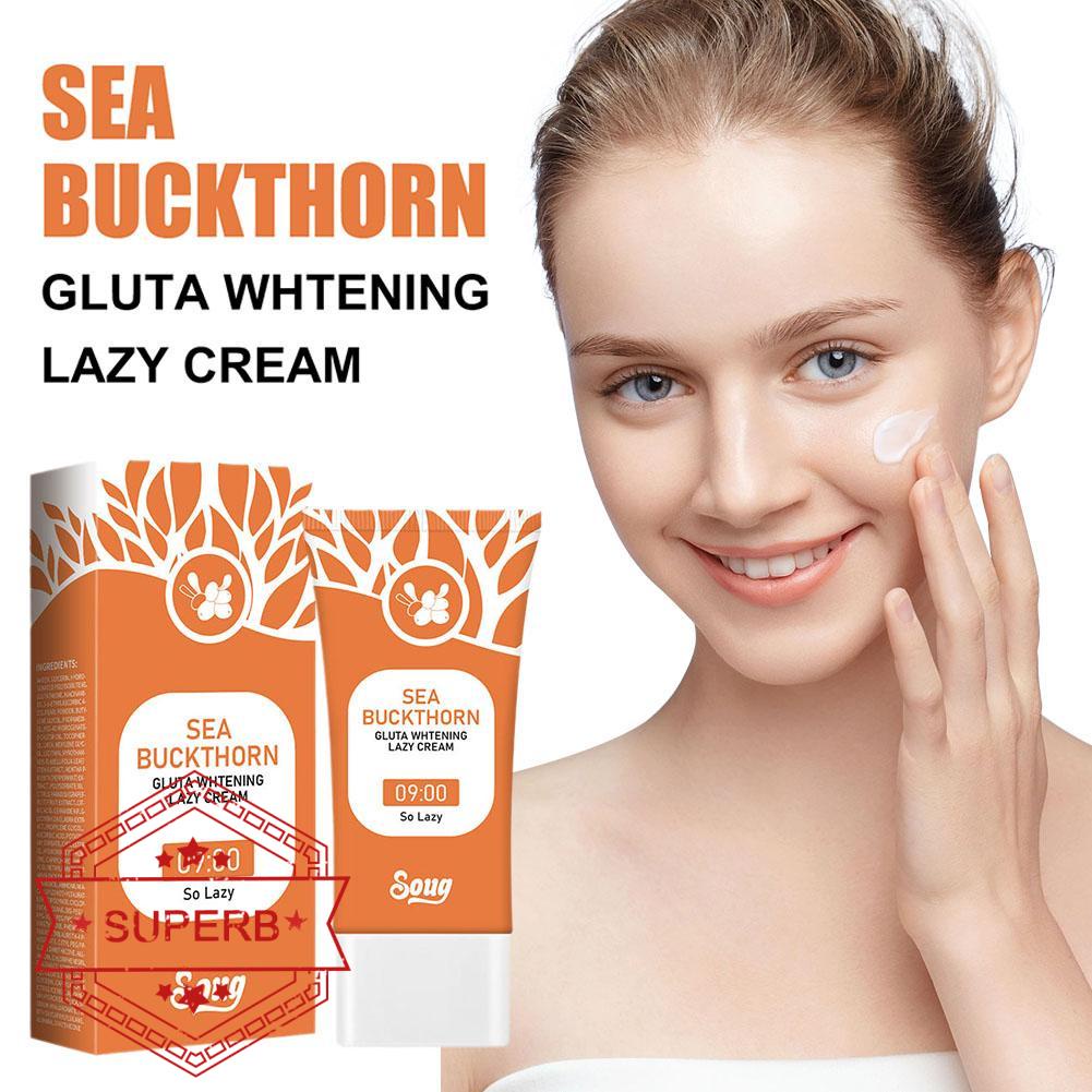 Soug Lazy Cream 30g Sea Buckthorn Glutamate Whitening Whitening Cream ...