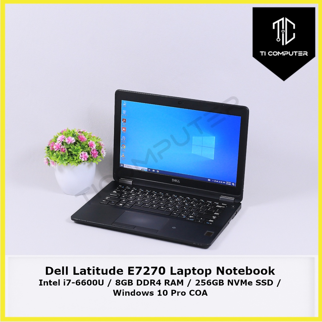 Dell Latitude E7270 Intel Core i7-6600U 8GB DDR4 RAM 256GB NVMe SSD ...