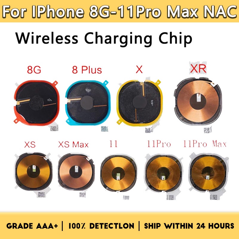 AAA+ Wireless Charging Chip Coil NFC Module Flex Cablefor iPhone 8G 8 ...