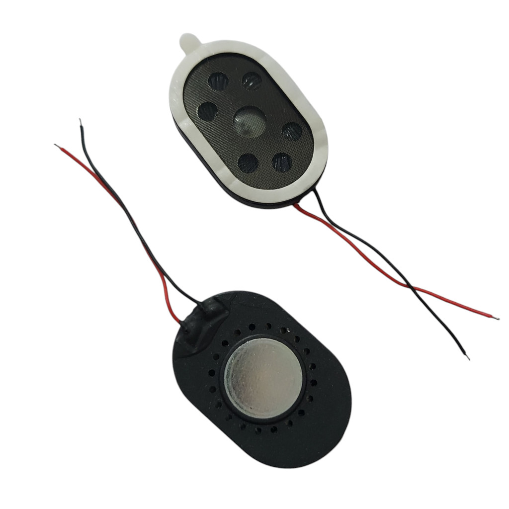 Oval SPEAKER BUZZER FOR LAPTOP TABLET UNIVERSAL DUAL MAGNETIC 8 OHM 1 ...