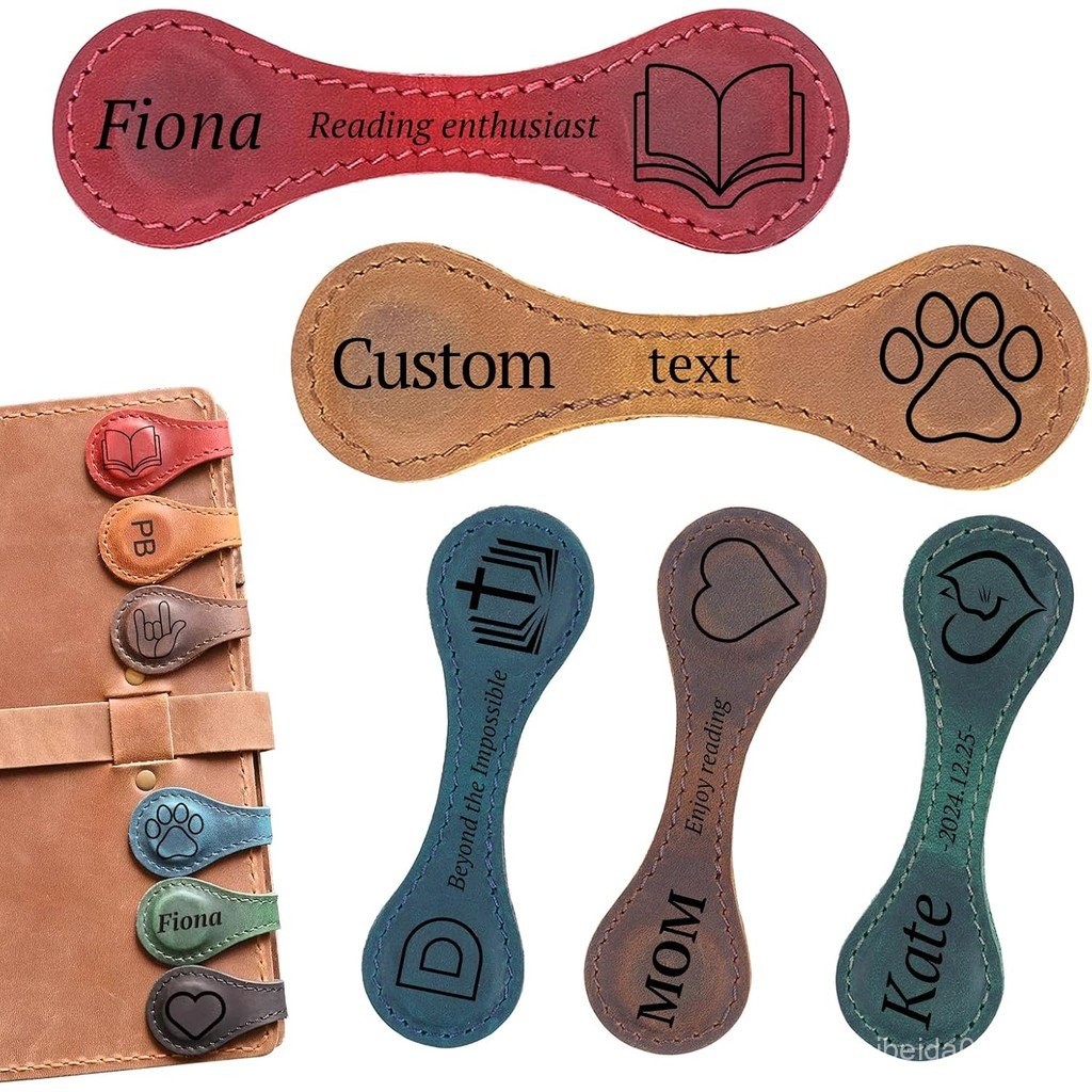 Penanda Halaman Magnetik Penanda Halaman Kulit Magnet Peribadi Penanda Halaman Tersuai untuk ...