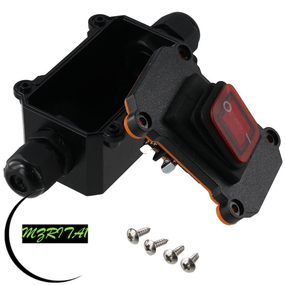 MARITA1 Inline Cord Switch, 12V DC 20A 4Pin 2 Position Rocker Switch ...