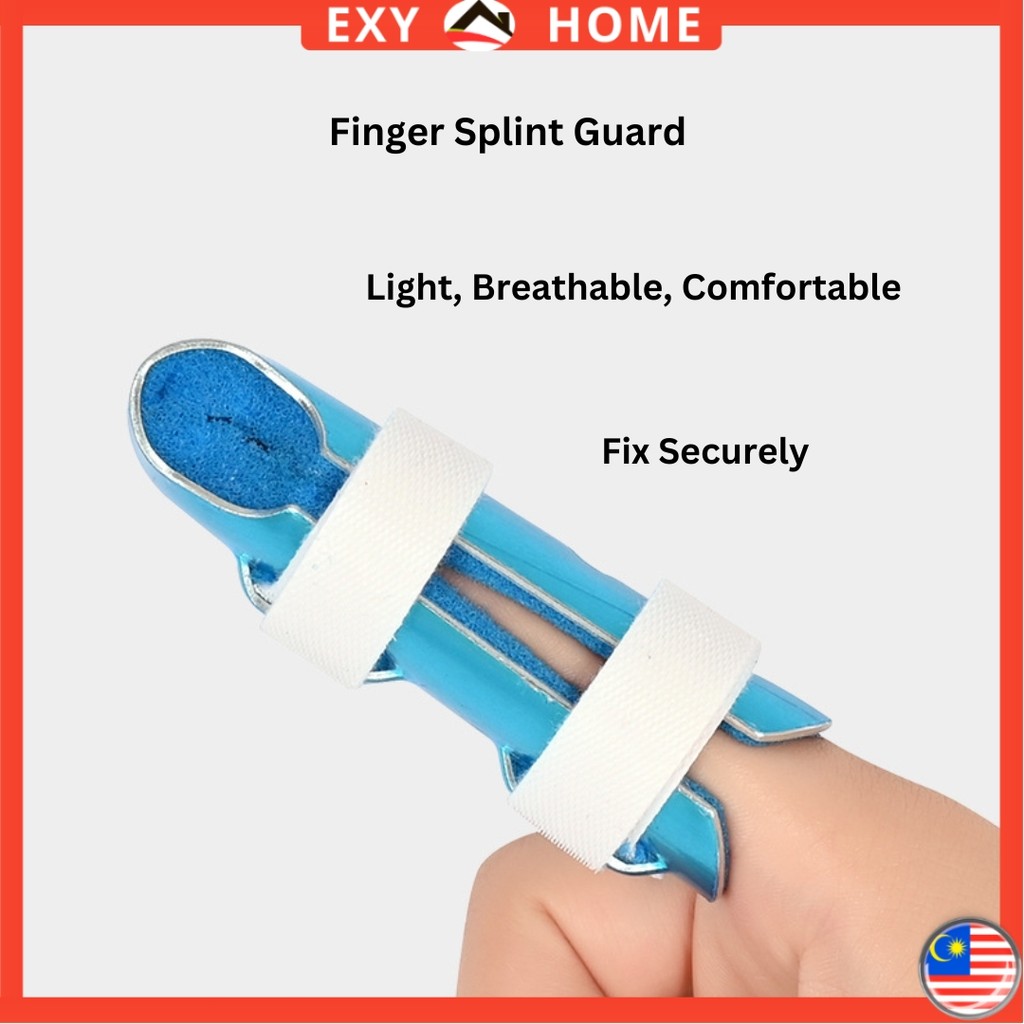 Finger Splint Guard Fixing Brace Fracture Injury Support Hand Rehab ...