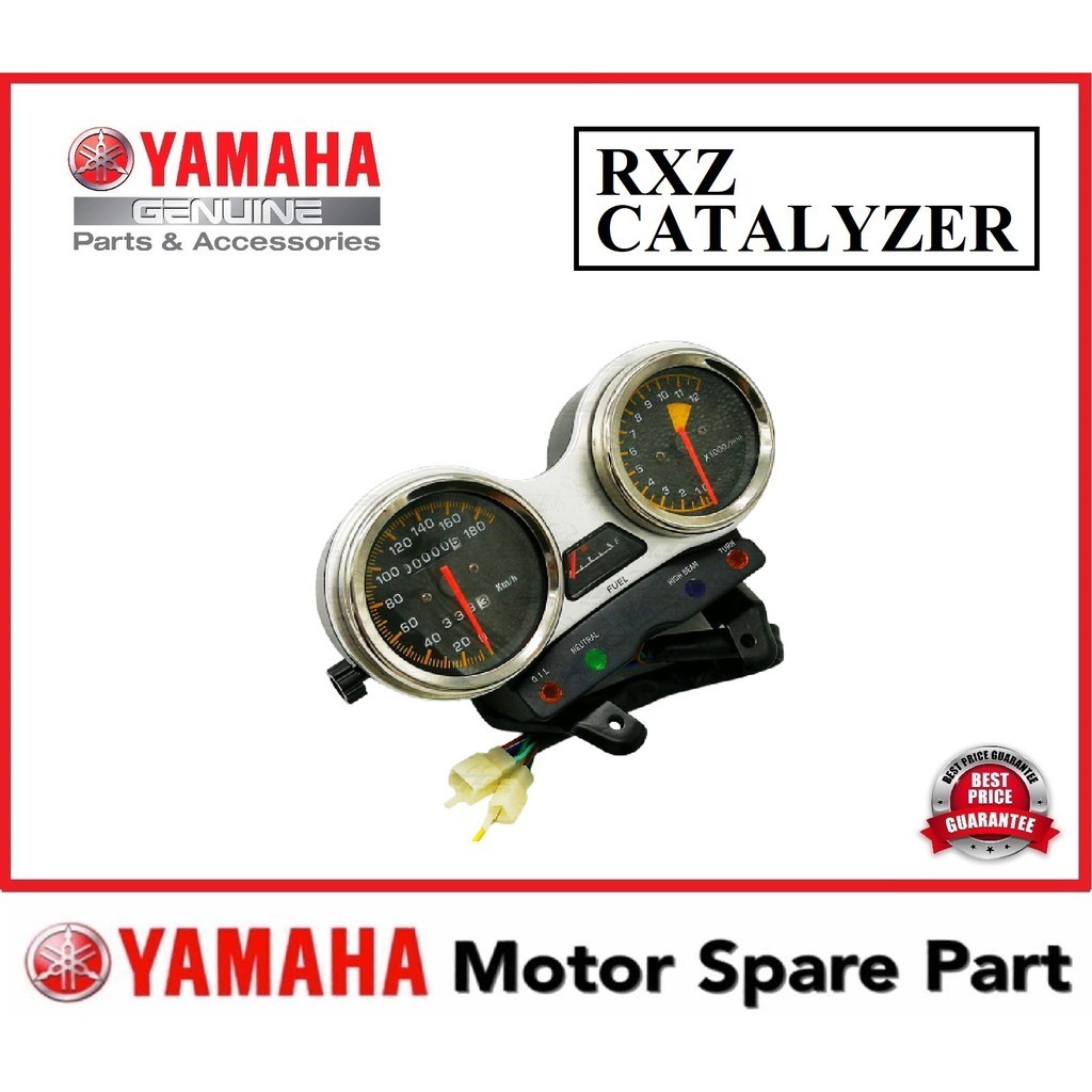 YAMAHA RXZ CATALYZER METER ASSY HONDA SPEEDOMETER METER SPEED TANK ...