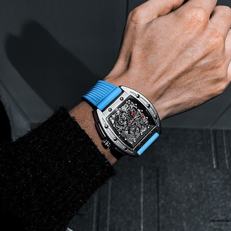 Ghtd Richard Watch Men's Mechanical Watch Men's Wine Barrel Type ...