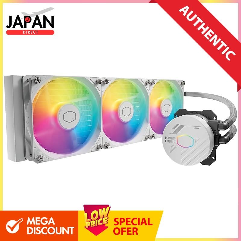 Cooler Master MasterLiquid 360L Core White 360mm Close Loop AIO Liquid ...