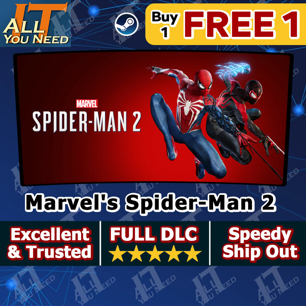 Marvel's Spider-Man 2 With FULL DLC [PC Game] Steam Offline | Shopee ...