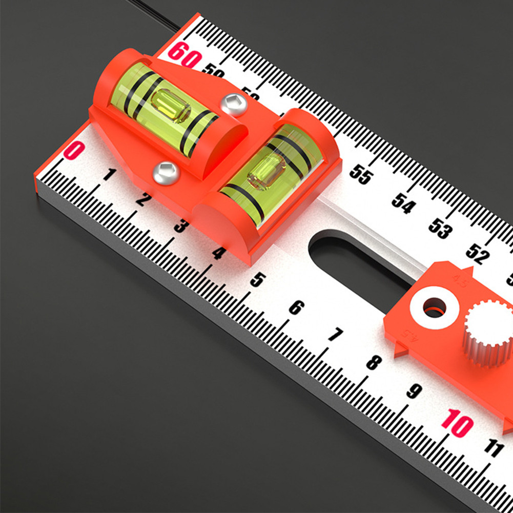 [Verne.my] 2 in 1 Drilling Positioning Ruler Adjustable Cabinet ...