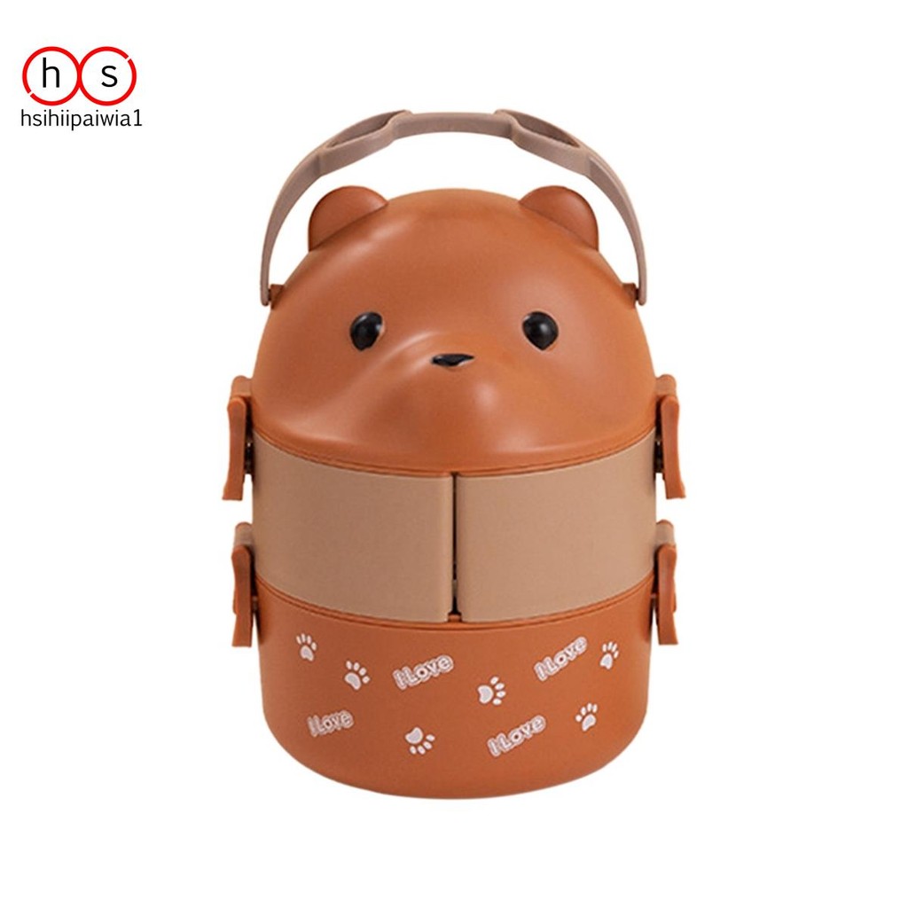 Stackable Bento Box Portable Leak Proof Bento Box Japanese Style Double ...