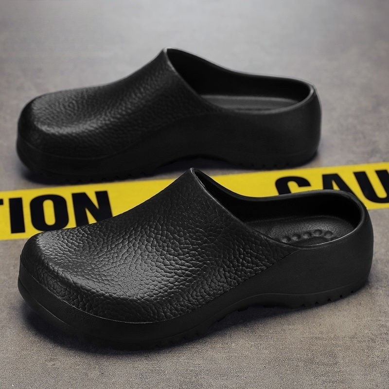 Chef Shoes Men's Summer Breathable Waterproof Lightweight Kitchen Shoes ...