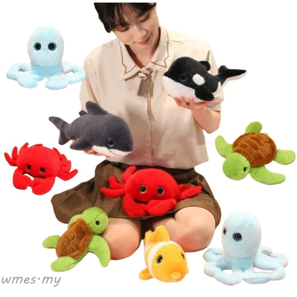 WMES1 Stuffered Sea Turtle, Whale Crab Marine Animal Sea Animals Plush ...