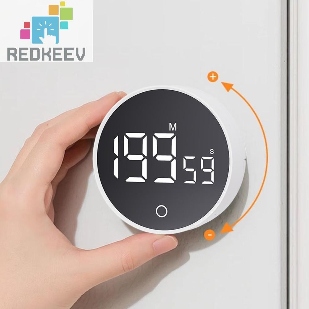 [Redkeev.my] Magnetic LED Digital Kitchen Timer Large LED Display ...