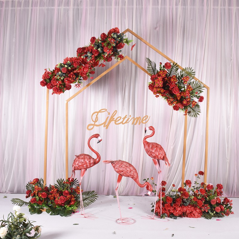 Ready Stock Backdrop Besi Roof Pelamin Jackset Photobooth Wedding Pintu ...