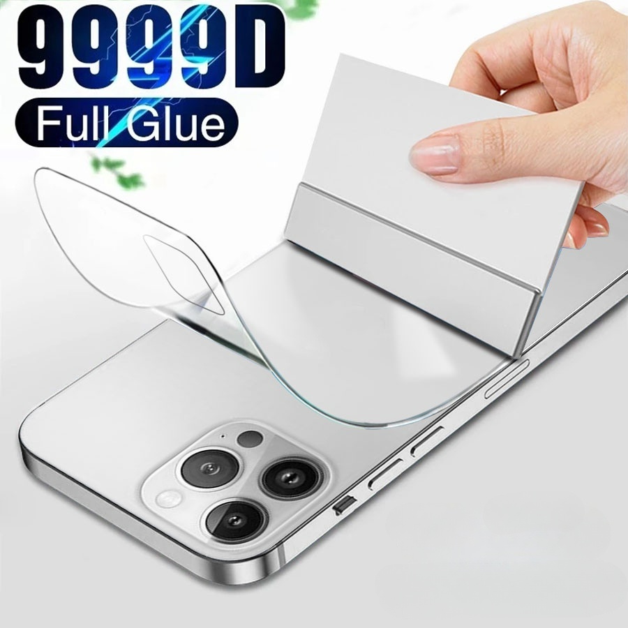 Full Cover Hydrogel Film For iPhone 16 15 14 13 12 11 Pro Max Plus Mini ...