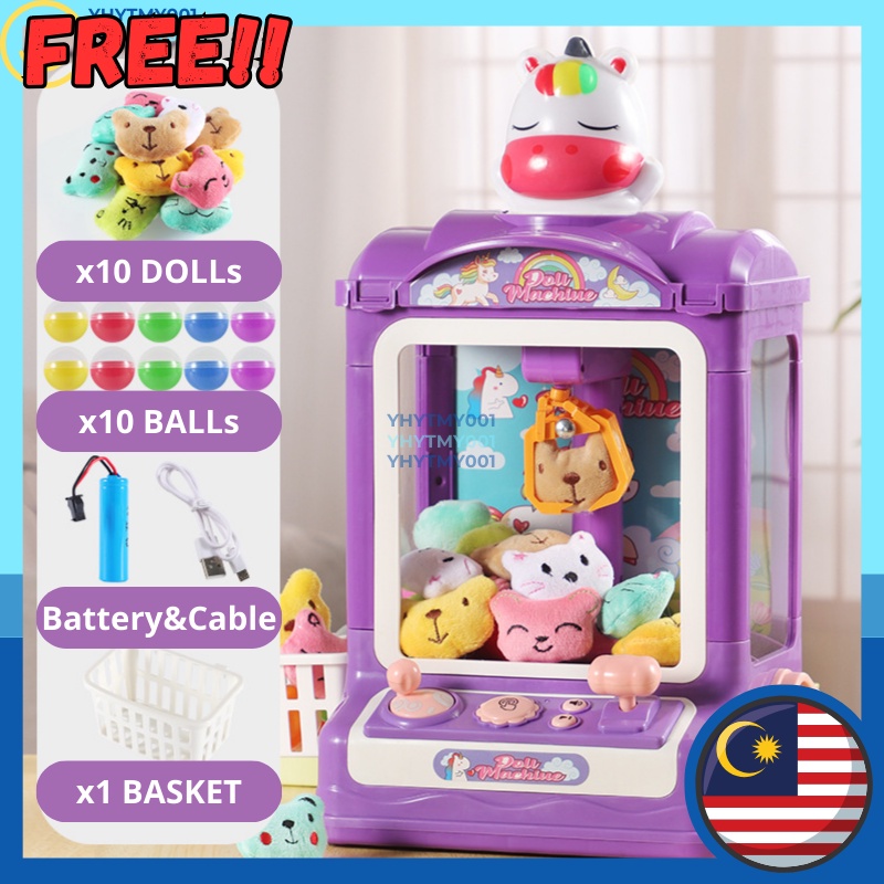LOCAL!! Claw Machine Toy Educational Toys Kids Unicorn Birthday Gift ...