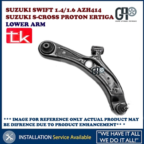 SUZUKI SWIFT 1.4/1.6 AZH414 SUZUKI S-CROSS PROTON ERTIGA TK FRONT LOWER ...