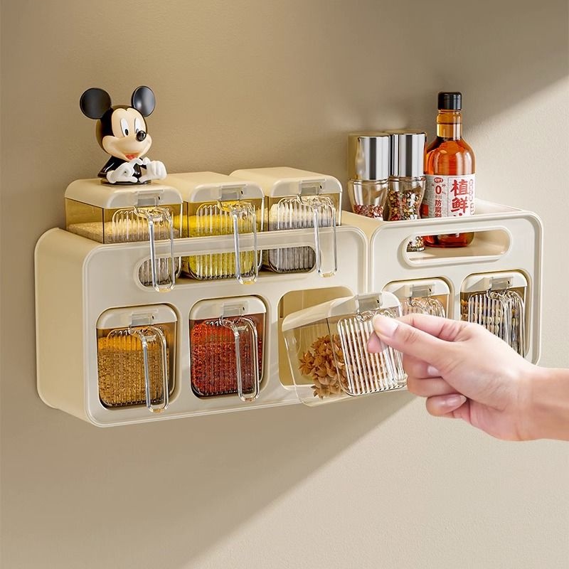 Seasoning Box Seasoning Tank Salt Tank Seasoning Storage Box Household ...